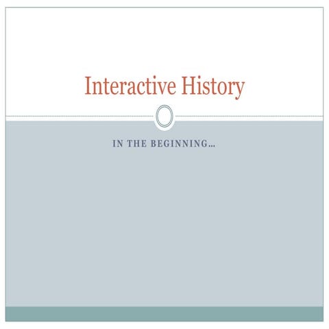 History of web | PPTX