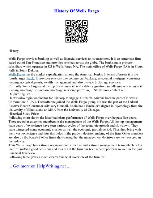 Wells Fargo History: Founding, Timeline, And Milestones – QMQH