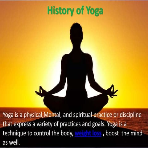 History of yoga | PPTX