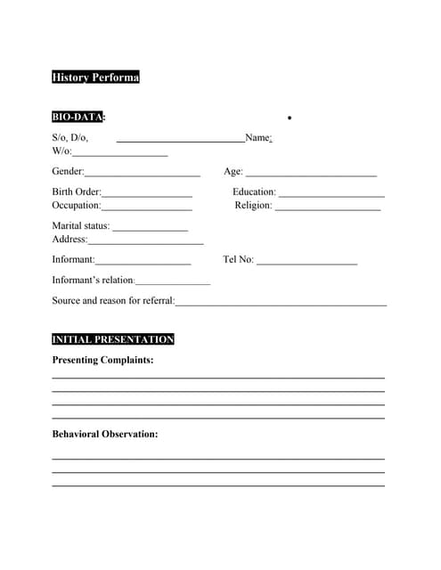 Bio data Form Philippines (copyrighted) | PDF