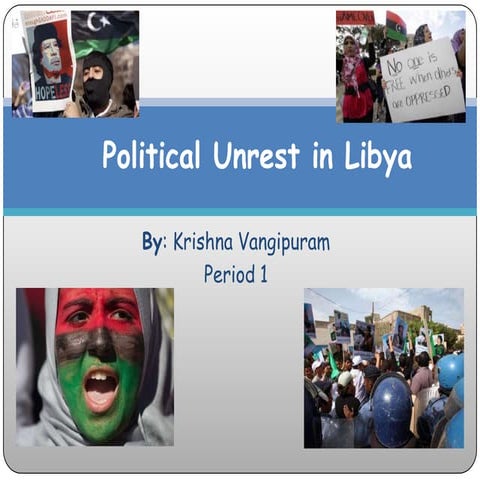 Libyan revolution | PPT