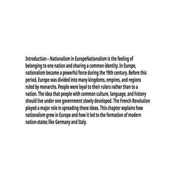 Class 10 chapter_1_thr_rise_of_nationalism_in_europe | PPTX