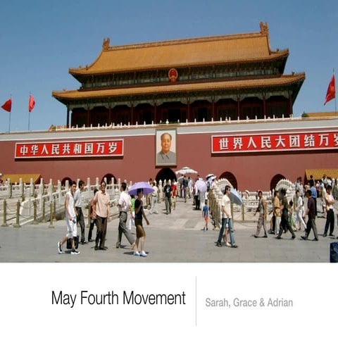 May Fourth Movement - Presentation | KEY