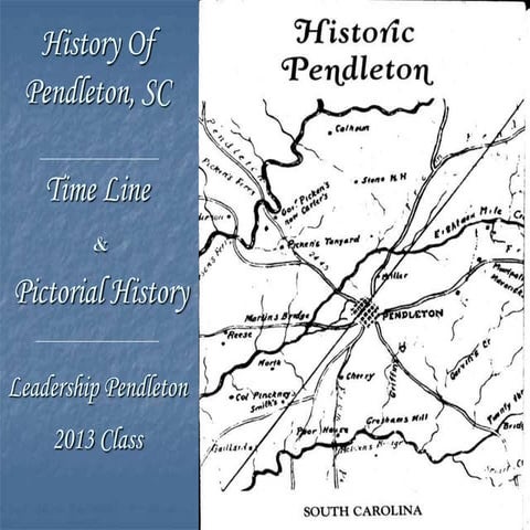 History of Pendleton SC (c.1790) | PPT