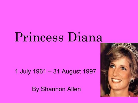 princess Diana | PPT