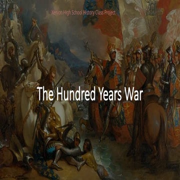 The Hundred Years War | PPTX