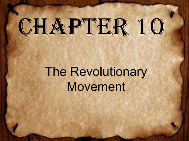 The revolution of 1896 | PPTX