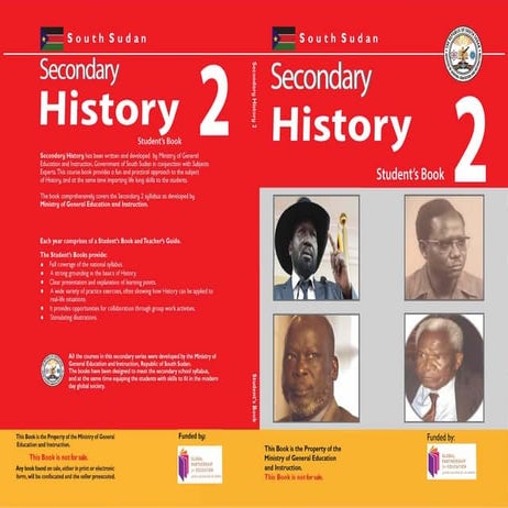 South Sudan Senior 2 History student book | PDF