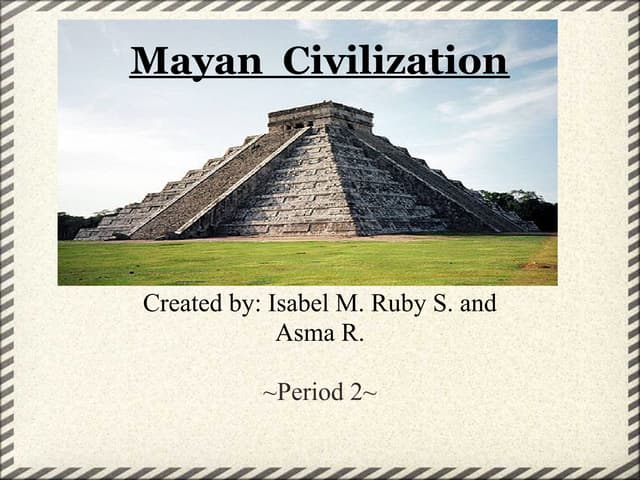 Aztec Civilization | PPT