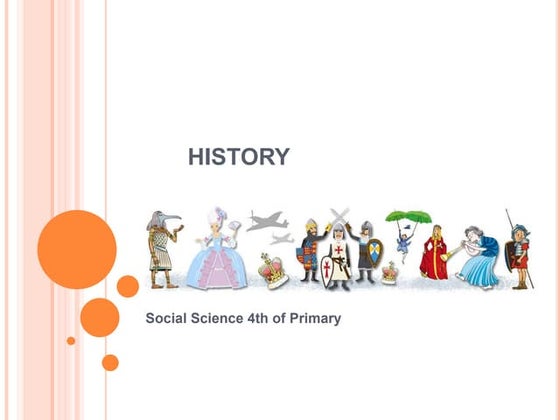 History social science 6th of primary | PPTX