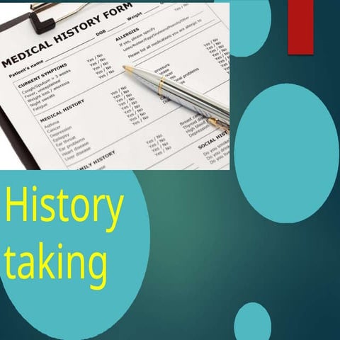 History taking | PPTX