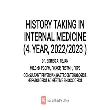 History taking a complete guide for all systems (clinical history ...
