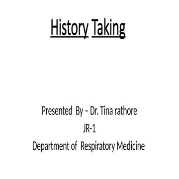 history taking.pptxXXXXXXXXXXXXXXXXXXXXXX | PPTX