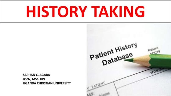 iHuman History Taking Tips-ihuman case study help.pptx | Allergies ...