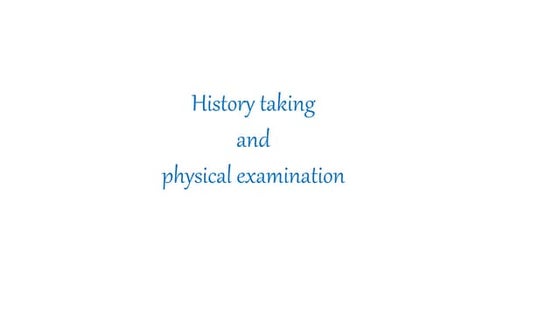 Physical Assessment Techniques (IPPA) pdf | PPTX | Medical Tests ...