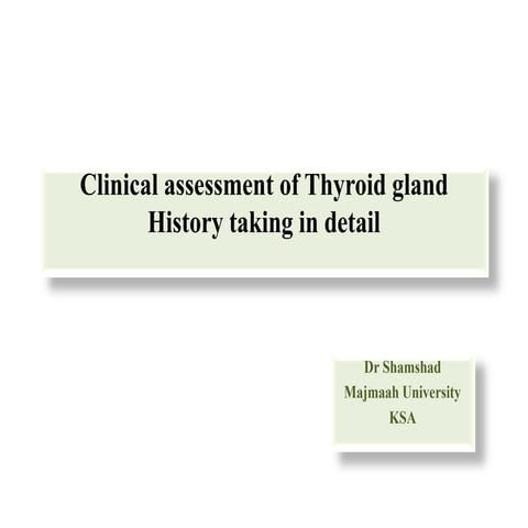 history taking Clinical assessment of endocrine system 2022.pdf
