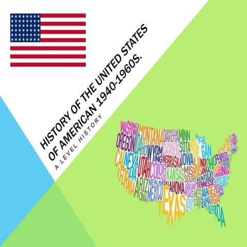 History of the USA 1945 1960 | PPTX