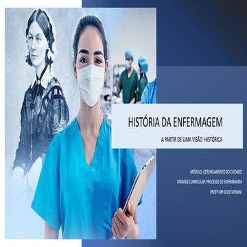 HISTORIA DA ENFERMAGEM ENFERMAGEM_2024/1 | PDF