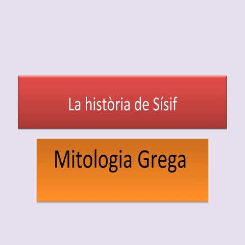 Història sisif | PPT