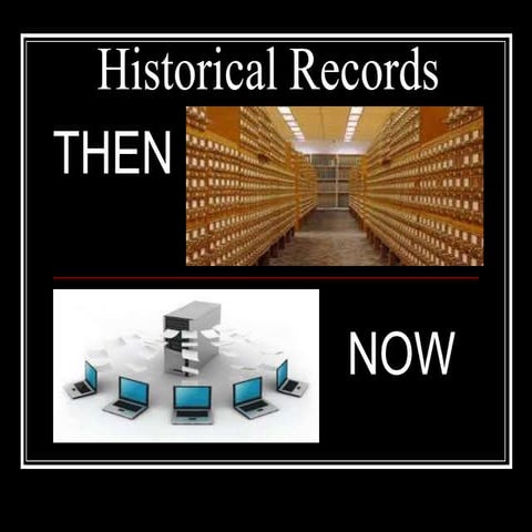 Historical Records Powerpoint | PPTX
