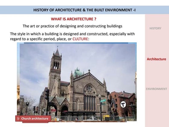 History of architecture 1 - Lecture-1.ppt