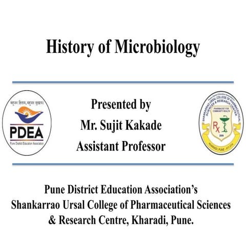 Key Contribution of Louis Pasteur and Robert Koch to Microbiology | PPTX