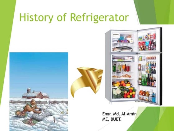 The Evolution of Refrigerators | PPTX | Home Appliances | Home & Garden