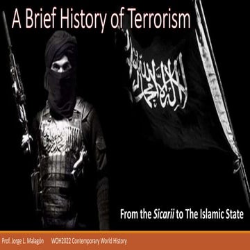 History of Terrorism | PPSX