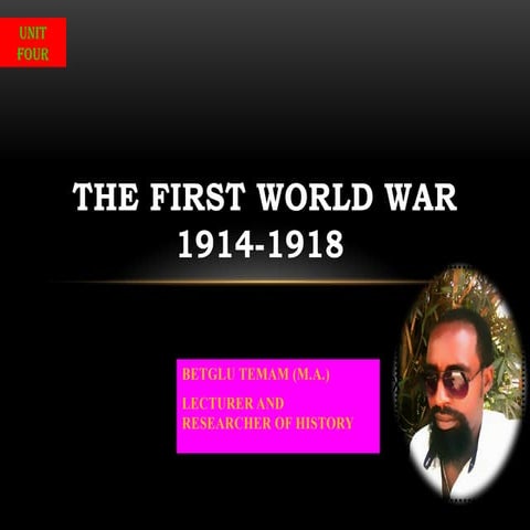 World War I Power Point | PPT