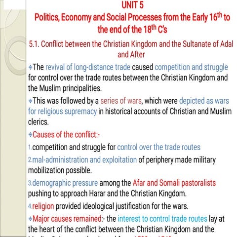 HISTORY UNIT FIVE.pptx