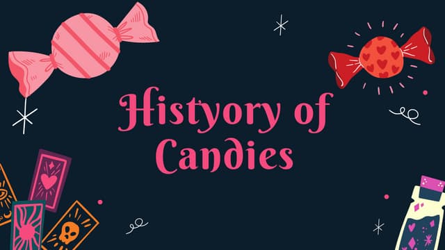 Fun fact about candies | PPTX