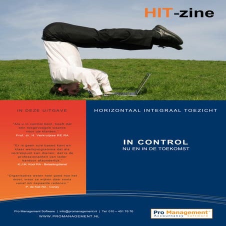 HIT-zine #2, het e-magazine over horizontaal toezicht | In Control, nu en in de toekomst | PDF