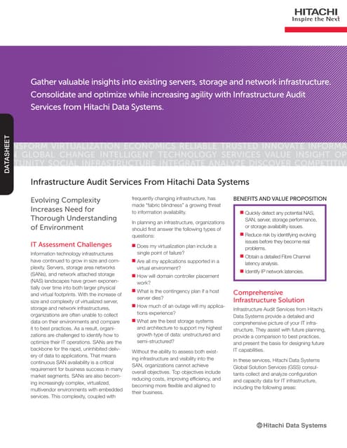 It infrastructure kssda case study | PDF