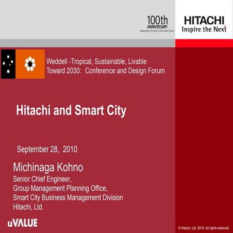 Hitachi smart city | PDF