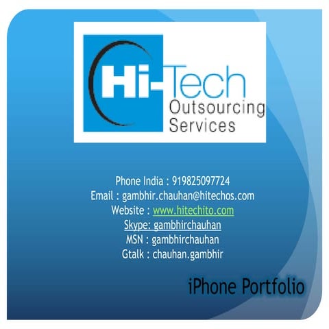 Hitech case studies_iphone | PDF