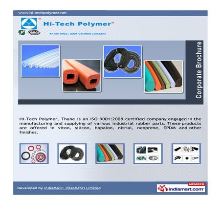 Hi-tech Polymer, Thane, Viton Rubber O Ring | PDF