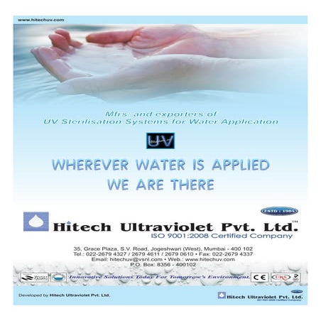 Hitech Ultraviolet Private Limited, Mumbai, UV Air Purifier & Micron ...