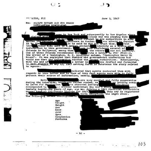 Hitler fbi documents-2 | PDF
