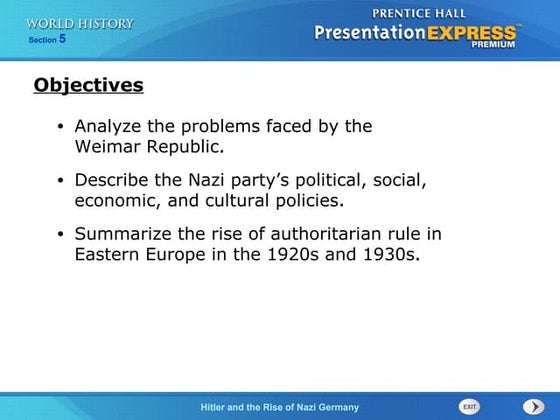 HISTORY YEAR 10: NAZI IDEOLOGY | PPT