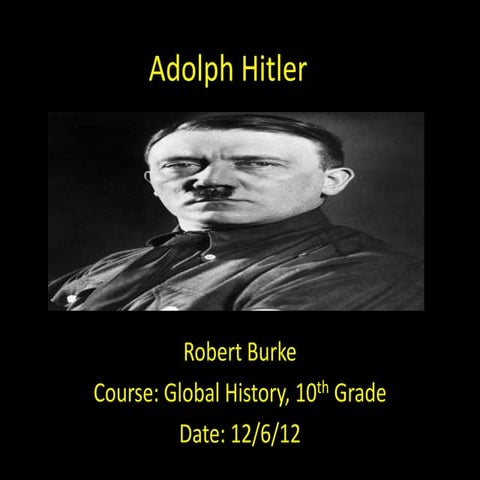 Hitler Power Point | PPT
