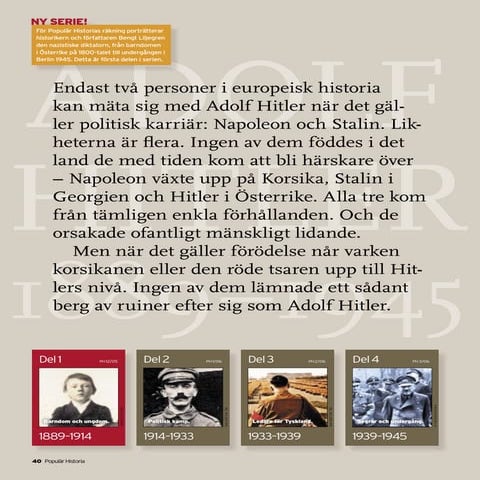 Hitlers Liv Del 1 | PDF