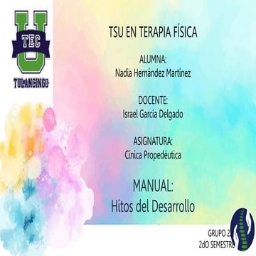 ESCALA DE DESARROLLO INFANTIL - EDI PEDIATRIA | PPTX