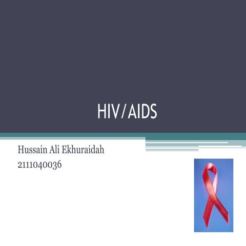 HIV Case Study | PPTX