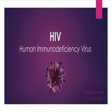 Hiv: Human Immunodeficiency Virus | PPT