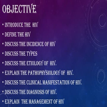 HIV powerpoint presentation mbbs from gmcg | PPTX