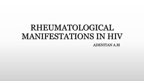 Reactive arthritis | PPT