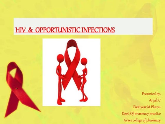 Prophylaxis and treatment of opportunistic infections in HIV patients ...