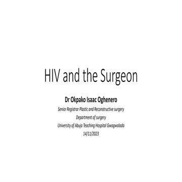 Hiv and the surgeon.pptx