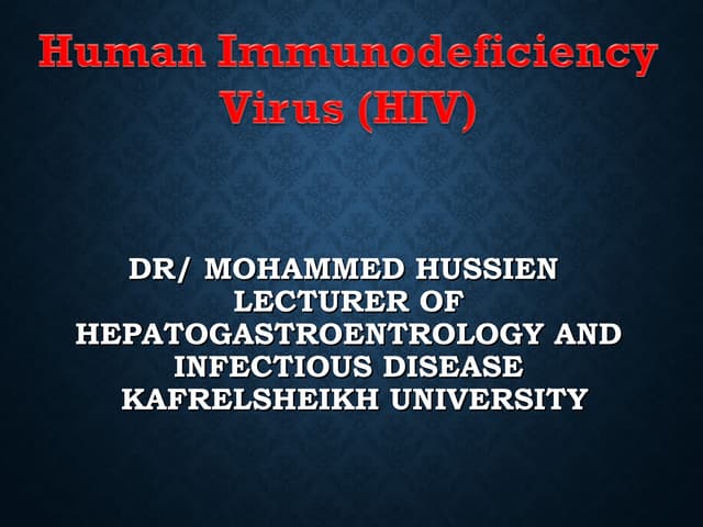 WHO Staging of HIV and AIDS.ppt