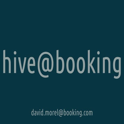 Hive partitioning best practices | PDF